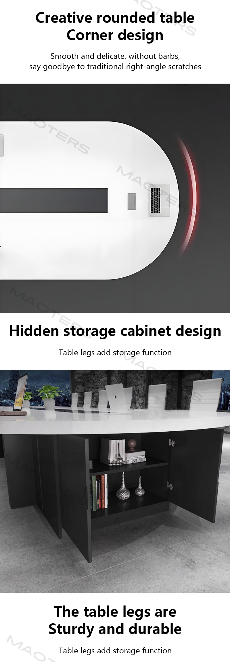 Multifunctional Business Negotiation Table - Premium Quality - Maoters ...