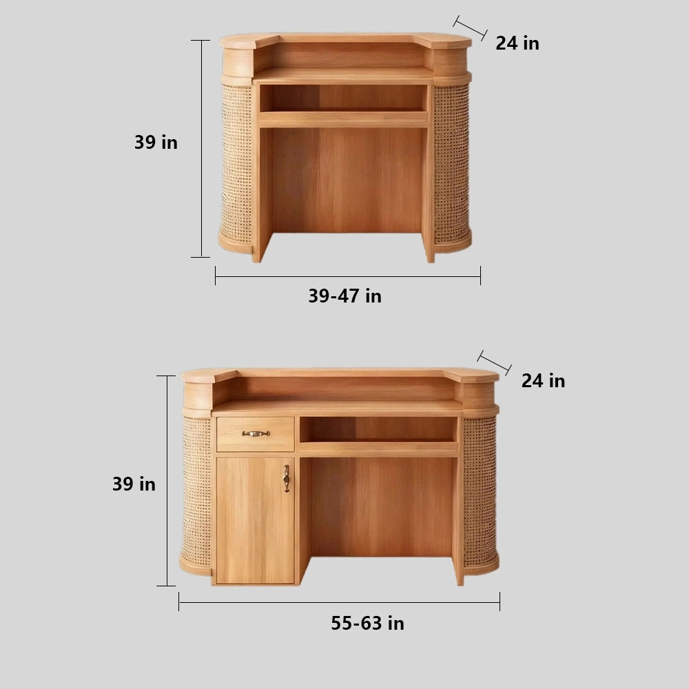 Boutique Inn Reception Desk - Tea House & Wellness Spa Counter ...