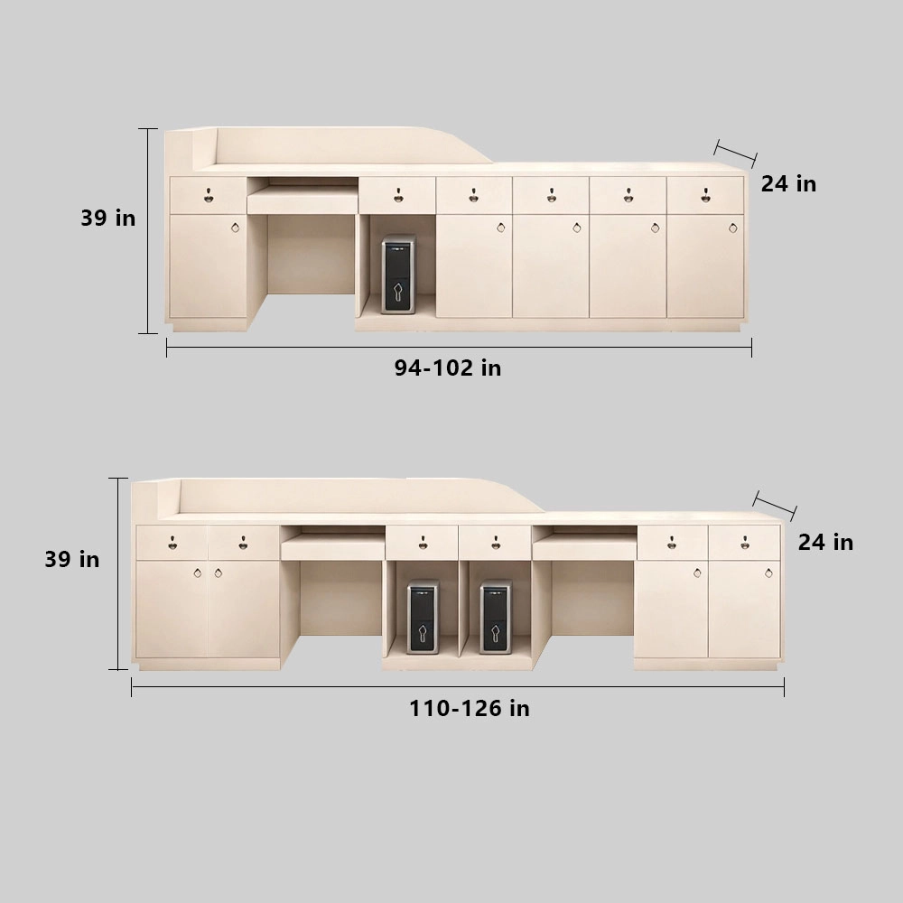 Modern & Luxurious Reception Desks For Beauty Salons And Aesthetic ...